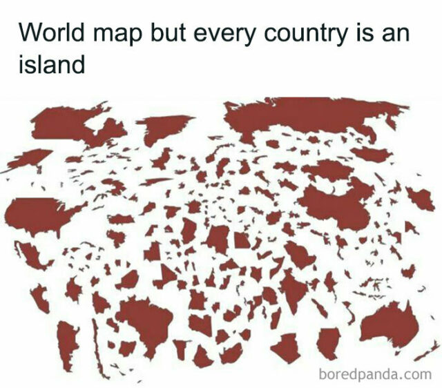 25 Unconventional Maps That Help Understand The World Better | DeMilked