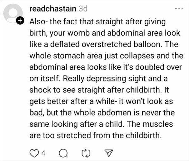 25 Of The Most Unexpected Side Effects Of Childbirth, According To ...