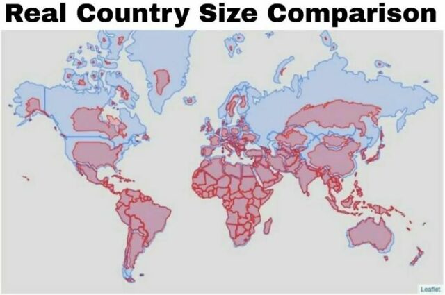 25 Unconventional Maps That Help Understand The World Better | DeMilked