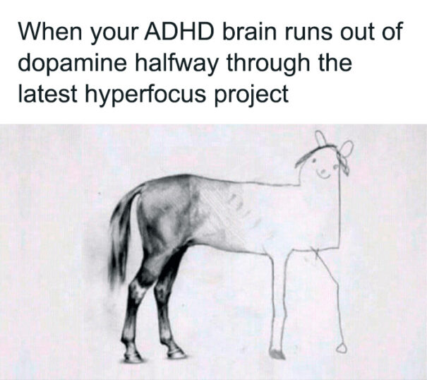 30 Relatable Posts From The ‘ADHD Meme Therapy’ Page | DeMilked