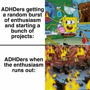 30 Relatable Posts From The ‘ADHD Meme Therapy’ Page | DeMilked