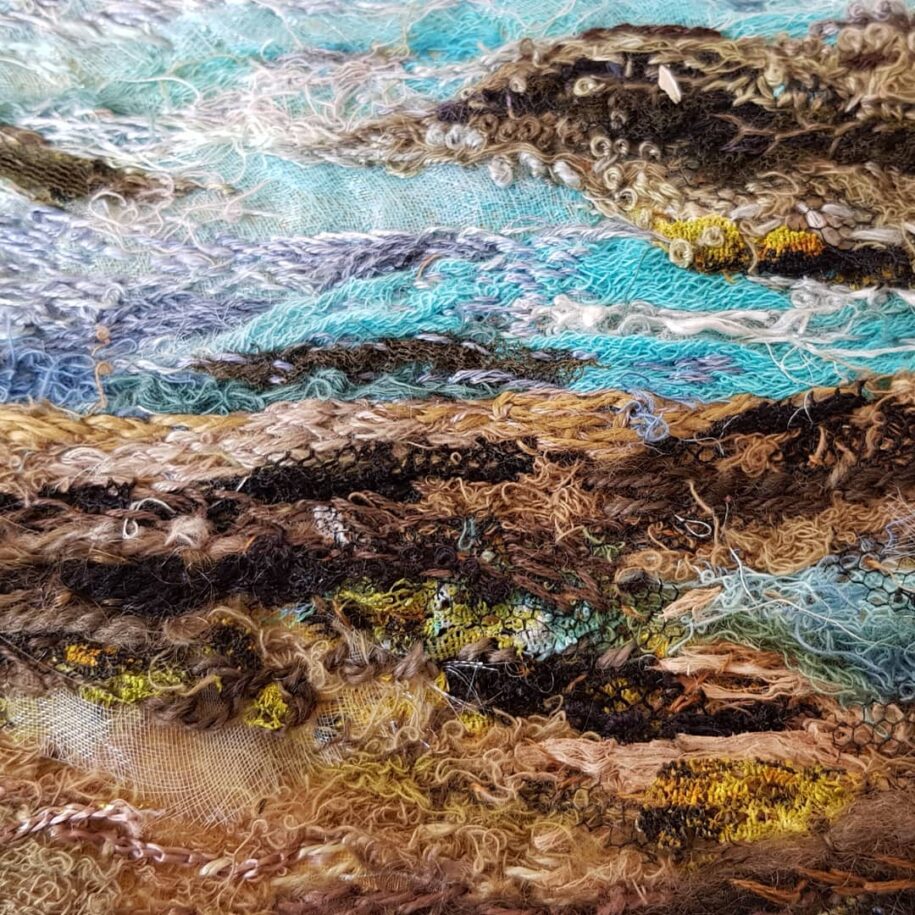 Textile Artist Heidi Ingram Captures Scenic Beauty in Layered Fabric ...