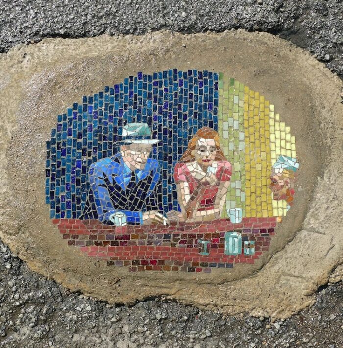 10 Creatively Covered Potholes On Pavements And Sidewalks By Jim Bachor ...