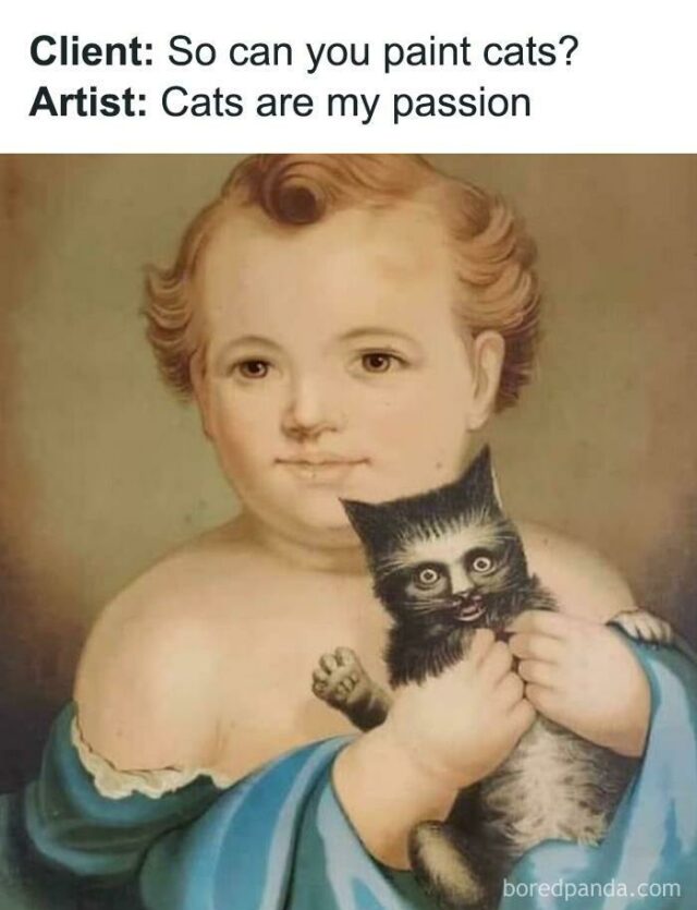 30 Of The Funniest Memes On Classical Art As Shared In This Online ...
