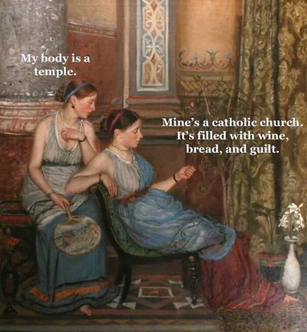 30 Of The Funniest Memes On Classical Art As Shared In This Online ...