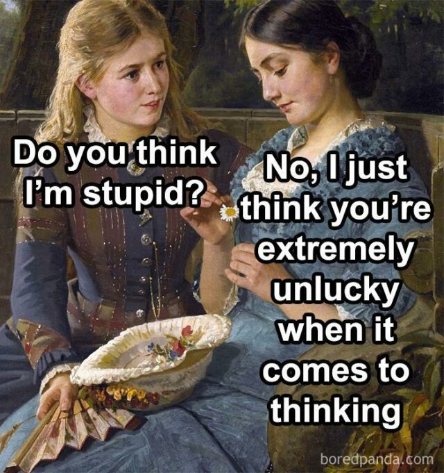 30 Of The Funniest Memes On Classical Art As Shared In This Online ...