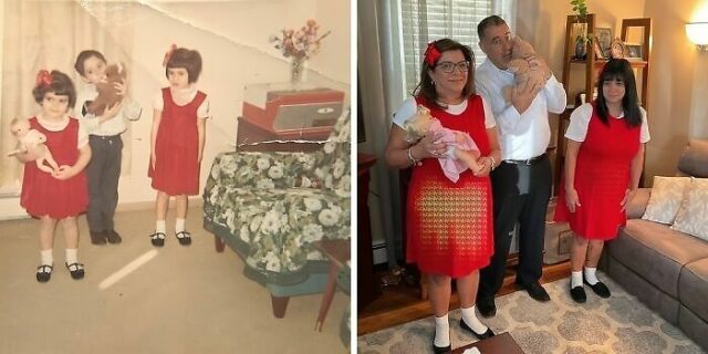 40 Wholesome Recreations Of Photos Taken Many Years Ago | DeMilked