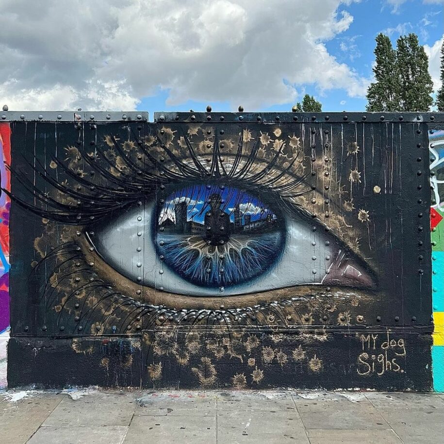 10 Striking Murals By Street Artist MyDogSighs | DeMilked