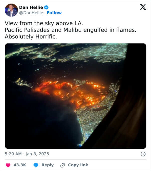 25 Terrifying Photos From LA’s Biggest Firestorm | DeMilked