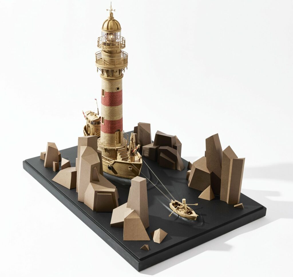 10 Stunning Cardboard Sculptures That Blend Architectural Precision ...