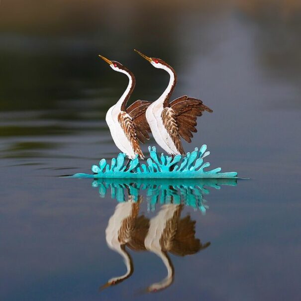 20 Incredibly Realistic Miniature Paper Sculptures Of Birds By This ...