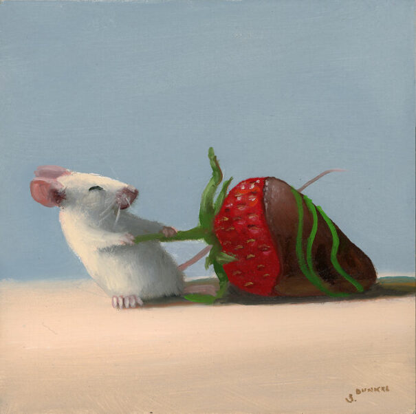 20 Playful Mouse Paintings By Stuart Dunkel That Are Too Cute To Handle ...