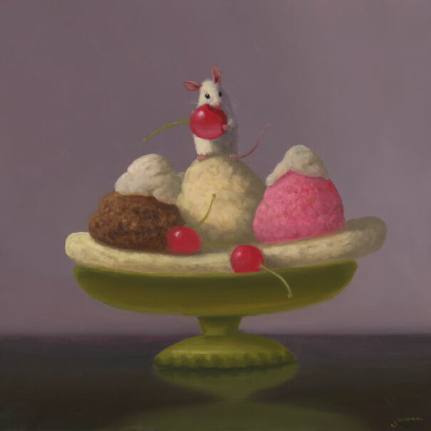 20 Playful Mouse Paintings By Stuart Dunkel That Are Too Cute To Handle ...