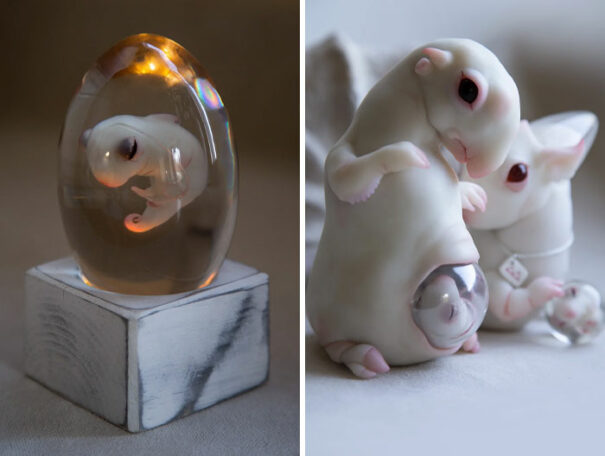 25 Handmade Crafts That Look Like They Are From A Horror Movie | DeMilked