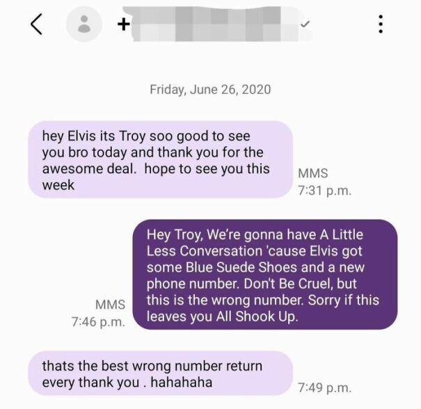 35 Funny Conversations That Erupted From A “Wrong Number” Texts | DeMilked