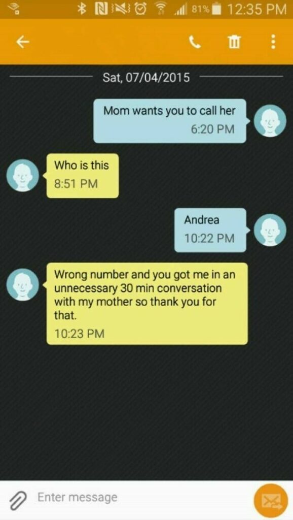 35 Funny Conversations That Erupted From A “Wrong Number” Texts | DeMilked