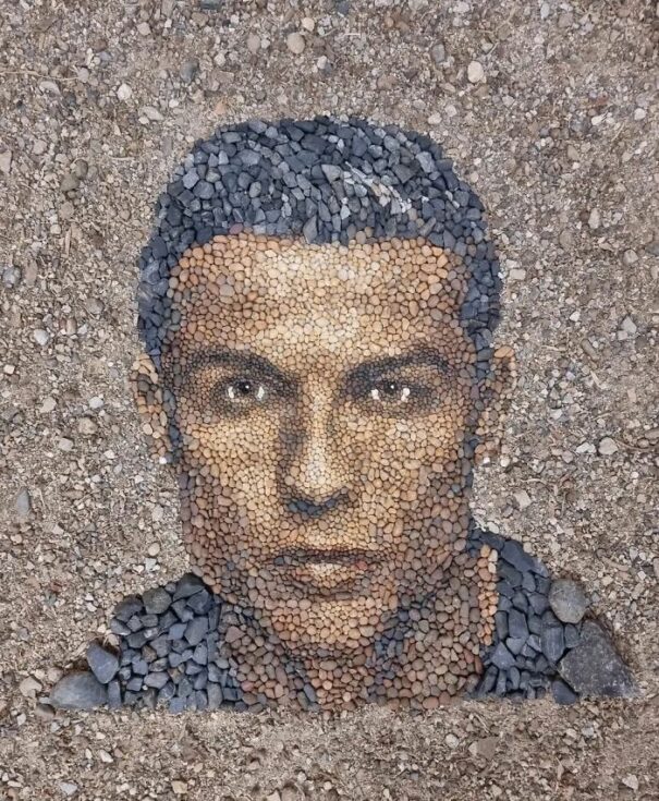 Nature Meets Art: 20 Incredibly Detailed Pebble Mosaics By Justin ...