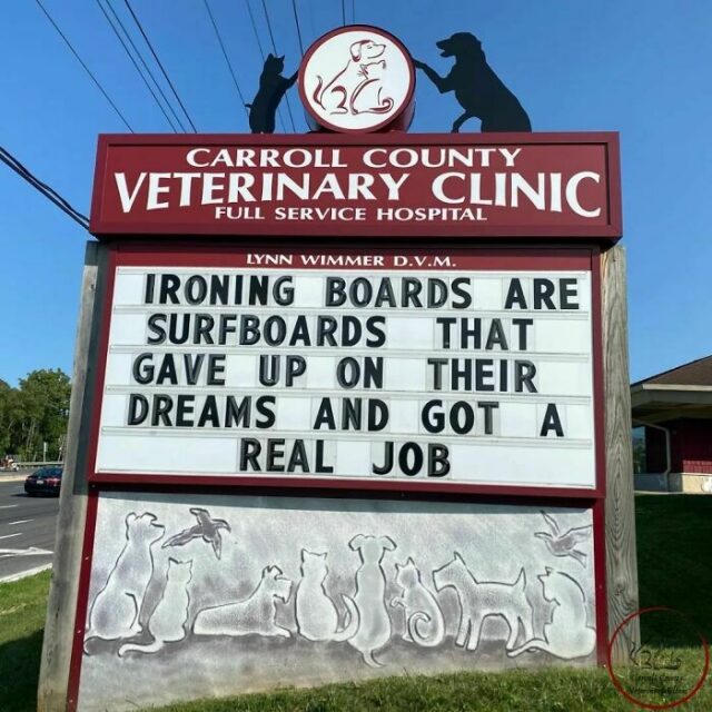 30 Funny Vet Signs To Laugh At While You Take A Paws From Your Hectic ...