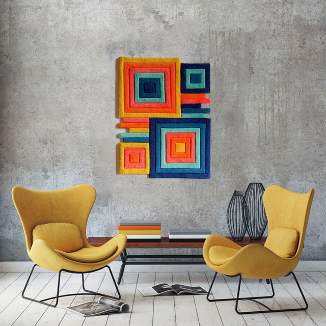 Tufting Artist Turns Rugs Into Bold And Beautiful Wall Art | DeMilked