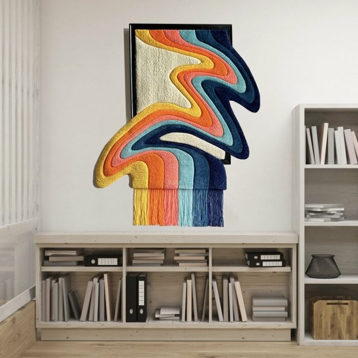Tufting Artist Turns Rugs Into Bold And Beautiful Wall Art | DeMilked