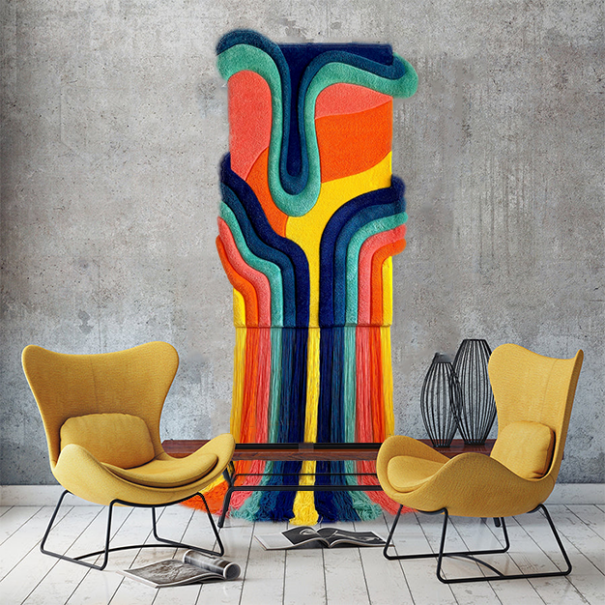 Tufting Artist Turns Rugs Into Bold And Beautiful Wall Art | DeMilked