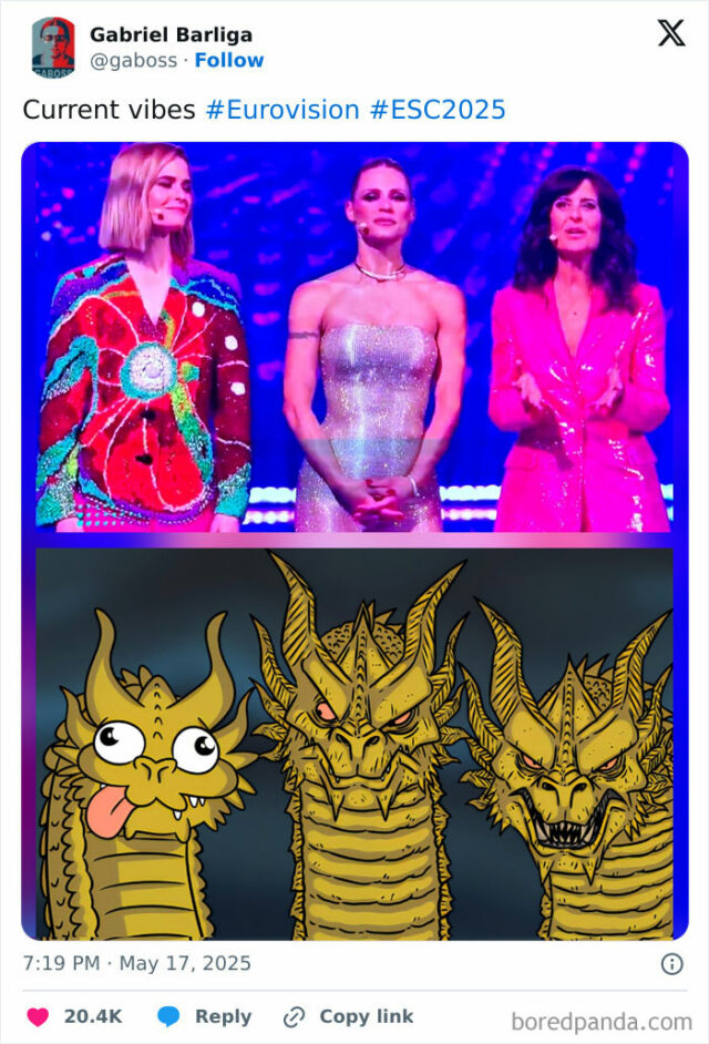 25 Of The Funniest Memes Surrounding The 2025 Eurovision Song Contest ...