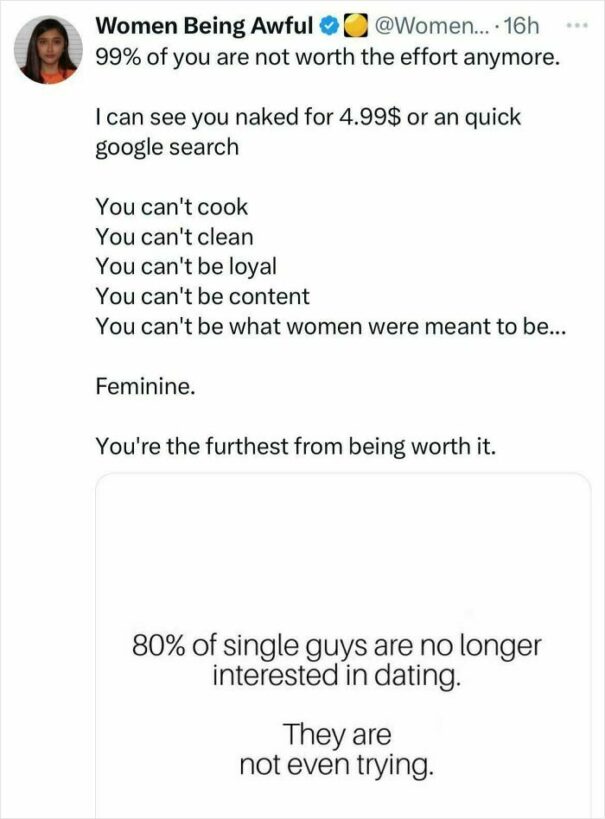 25 Unfiltered Incel Posts Being Called Out For Their Behaviour Online ...