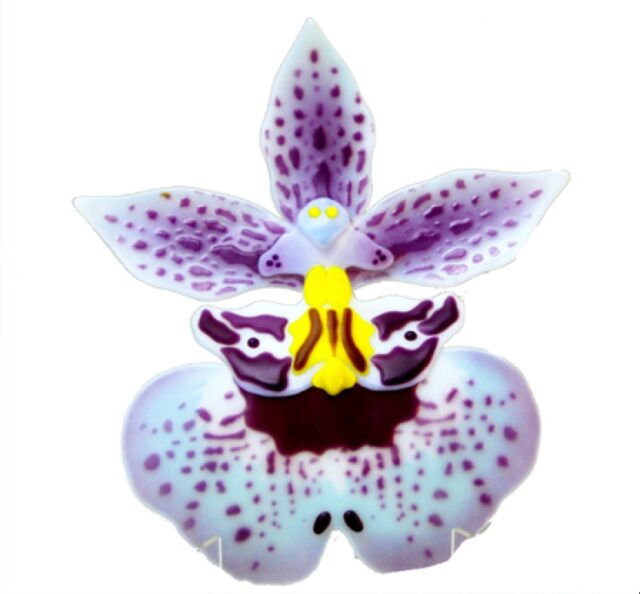 20 Elegant Glass Butterflies And Orchids By Laura Hart That Pay Tribute ...