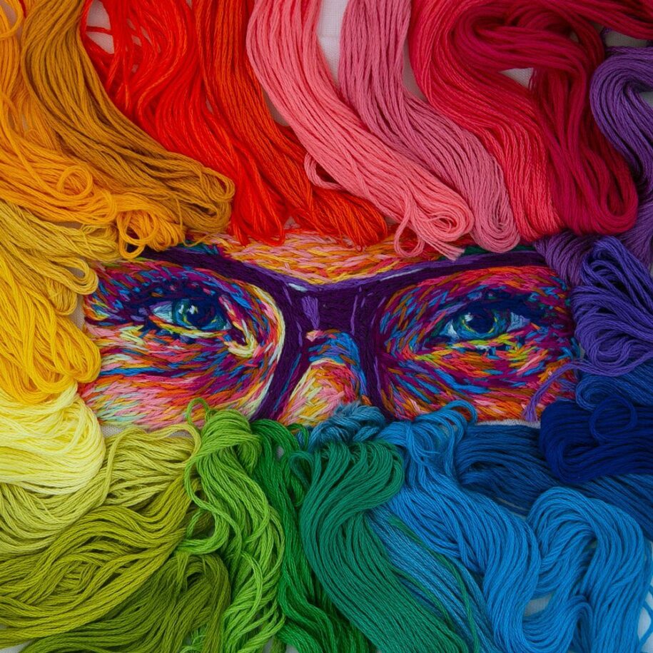 15 Intricate Embroidery Pieces Where Nostalgia Meets Modern Pop Culture ...