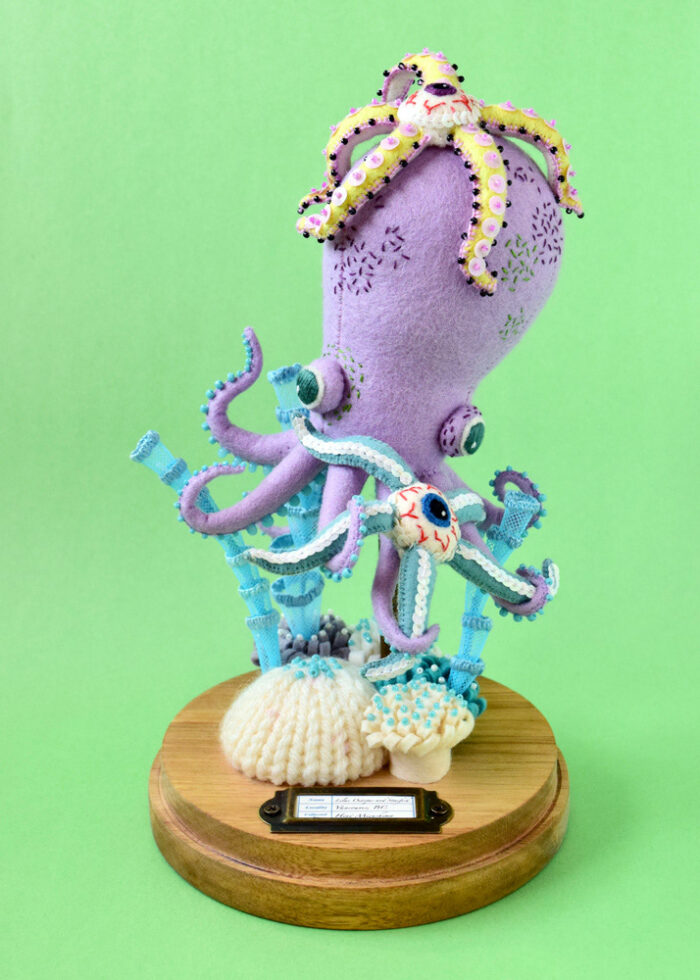 15 Felt Sculptures Of Ancient Sea Creatures & Curiosities By Hiné ...
