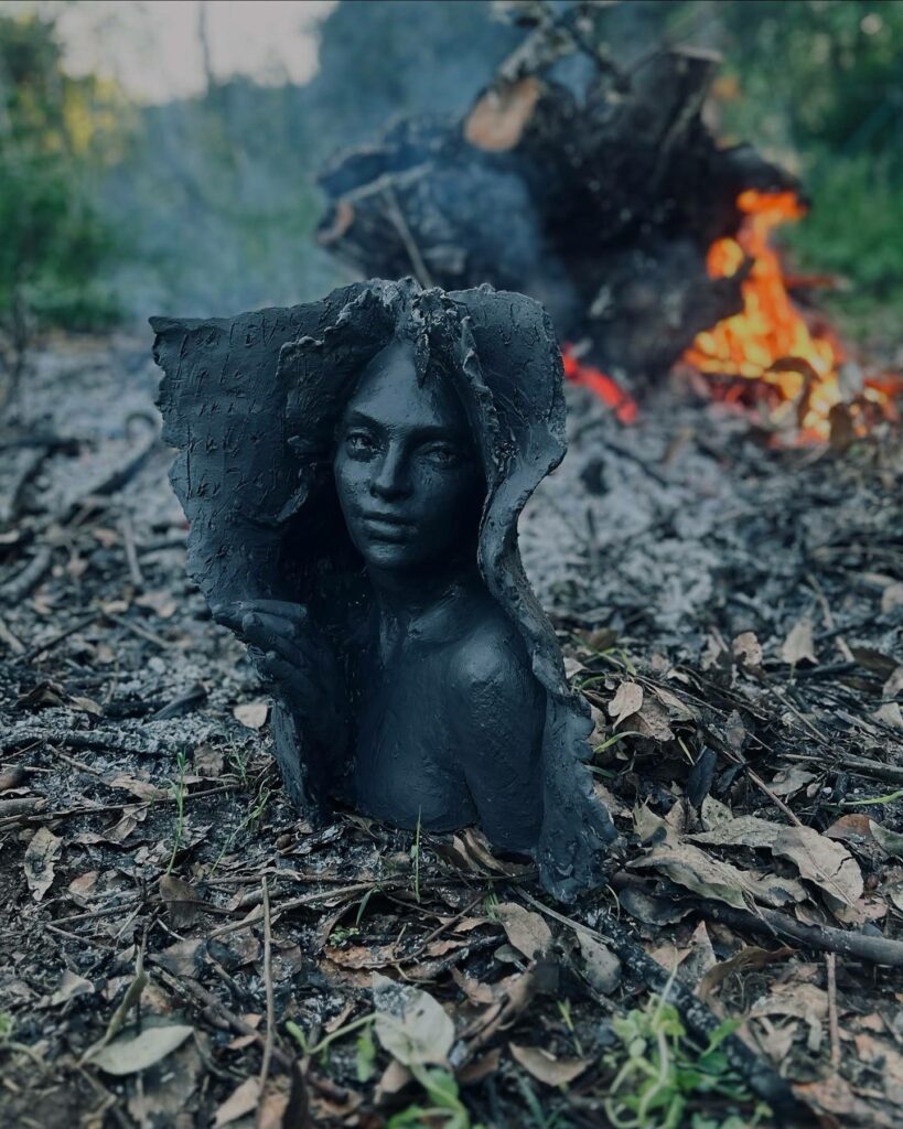 Faces And Hands Merge With Manuscripts In These Captivating Sculptures ...