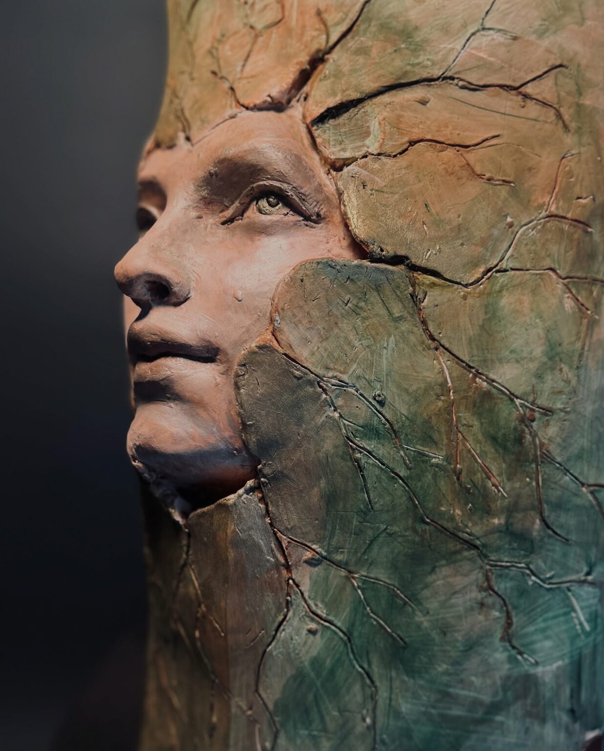 Faces And Hands Merge With Manuscripts In These Captivating Sculptures ...