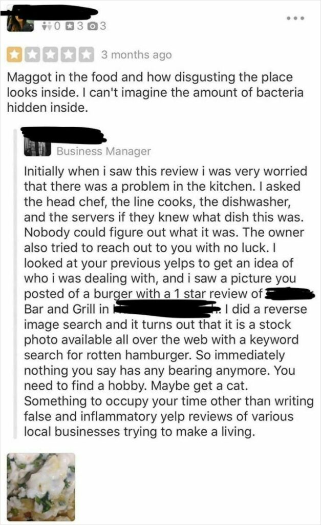 35 Examples Of Savage Clapbacks From Businesses On Bad Client Reviews ...