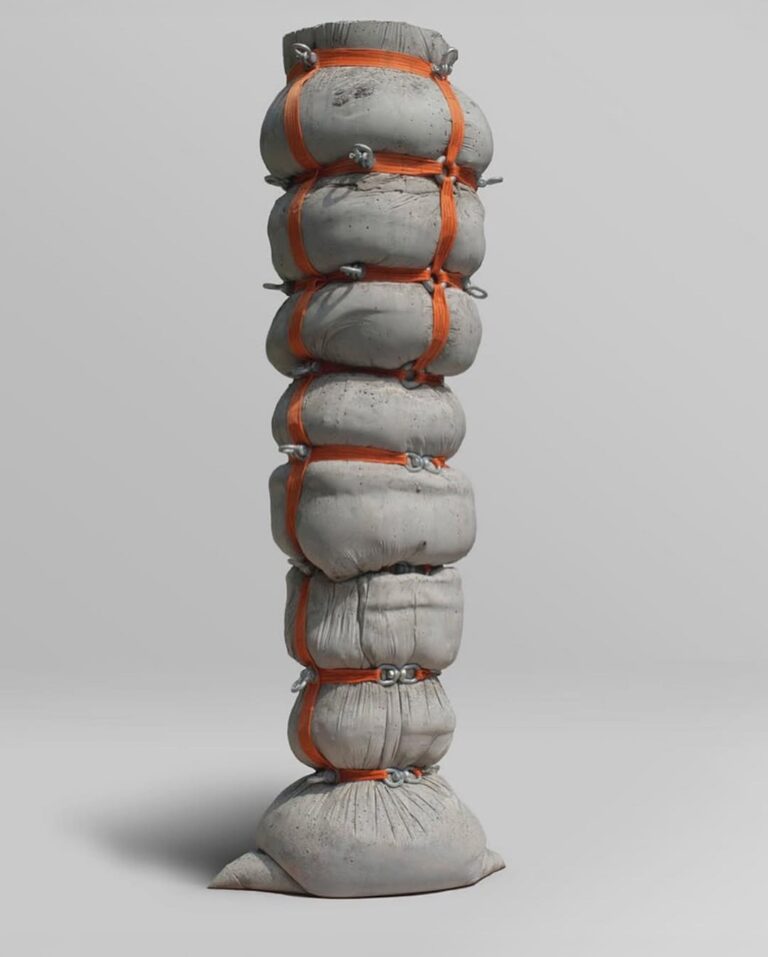Artist Pours Concrete Into Everyday Objects And Lets Gravity Shape ...