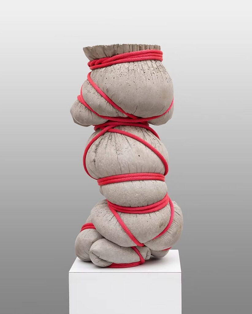 Artist Pours Concrete Into Everyday Objects And Lets Gravity Shape ...