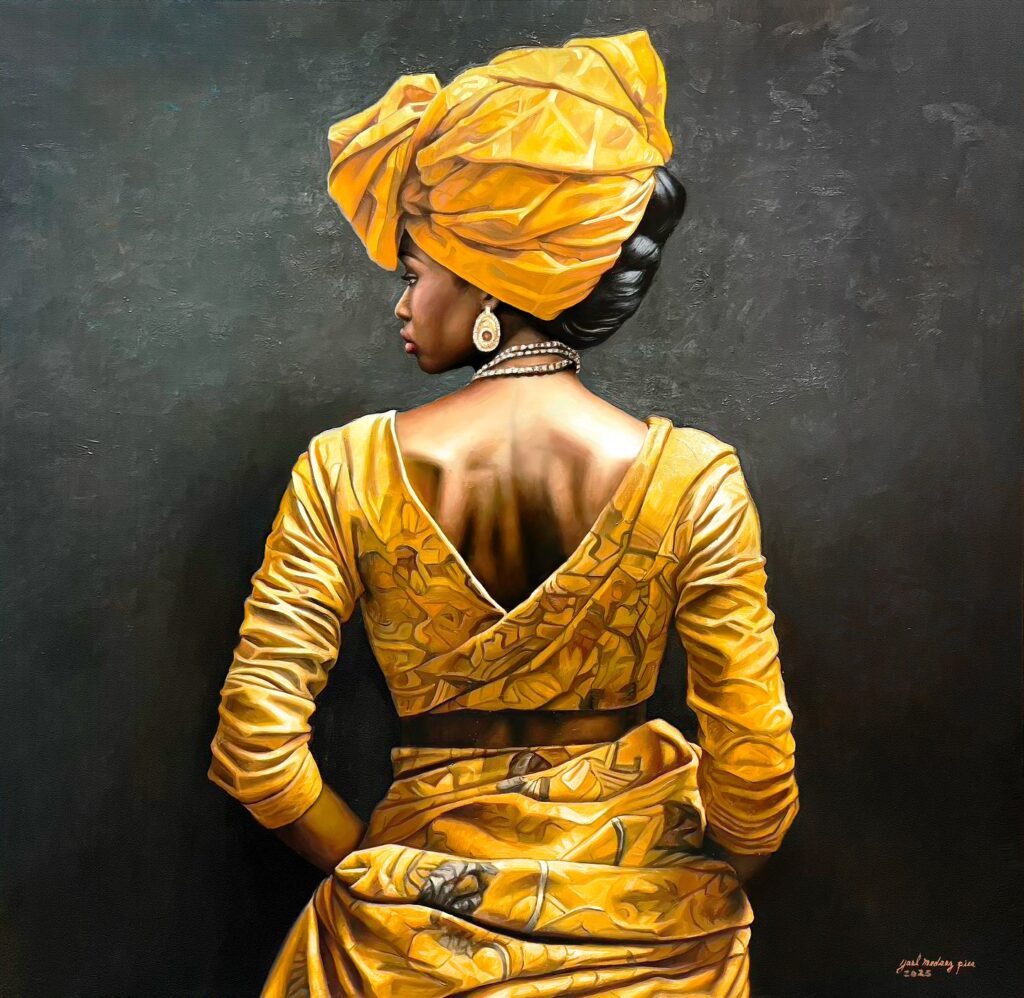 A World Of Color: 15 Oil Paintings Showcasing Women’s Traditional Attire From Different Cultures ...