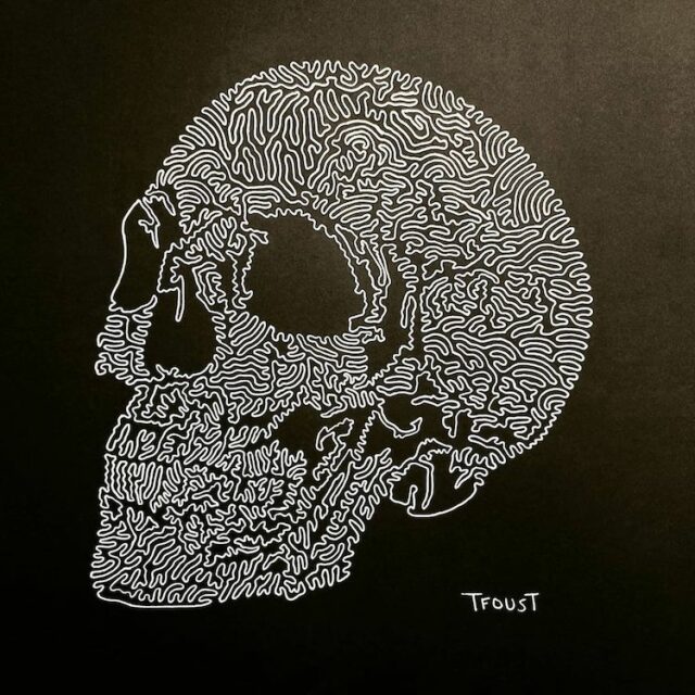 Artist Challenges Viewers To Find The Hidden Images Inside His One-Line ...