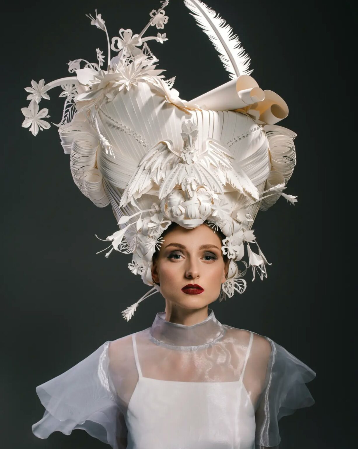 15 Times Asya Kozina Created Fancy Baroque Wigs With Paper And Stunned ...