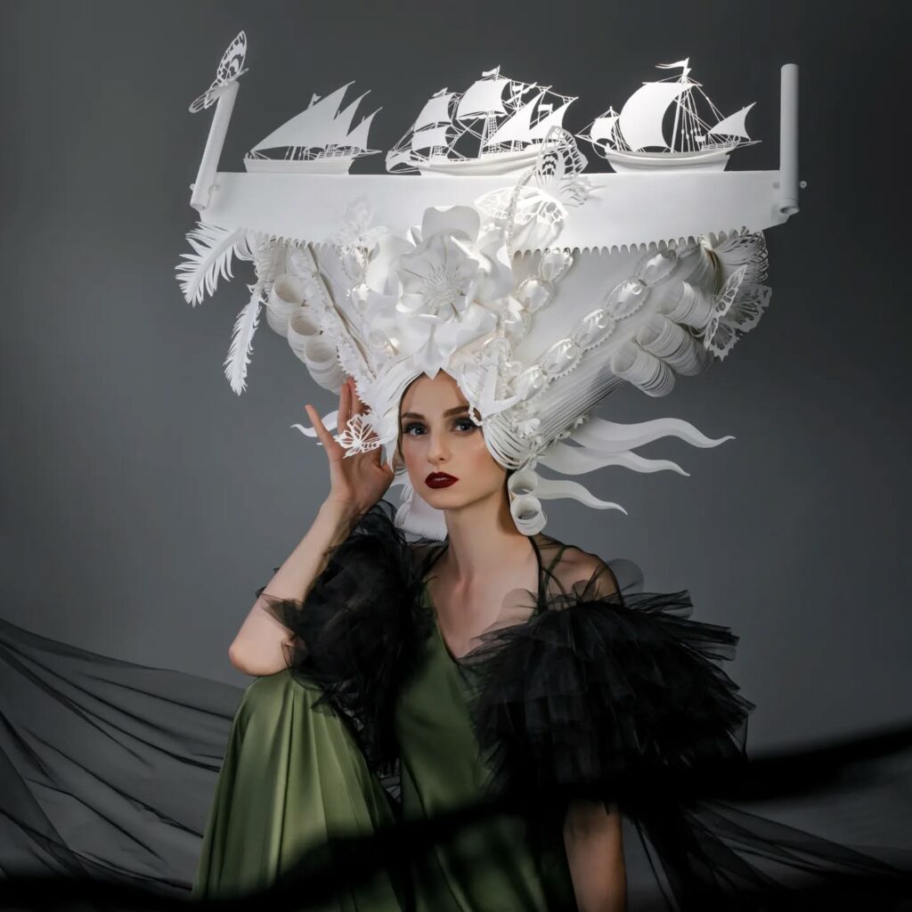 15 Times Asya Kozina Created Fancy Baroque Wigs With Paper And Stunned ...