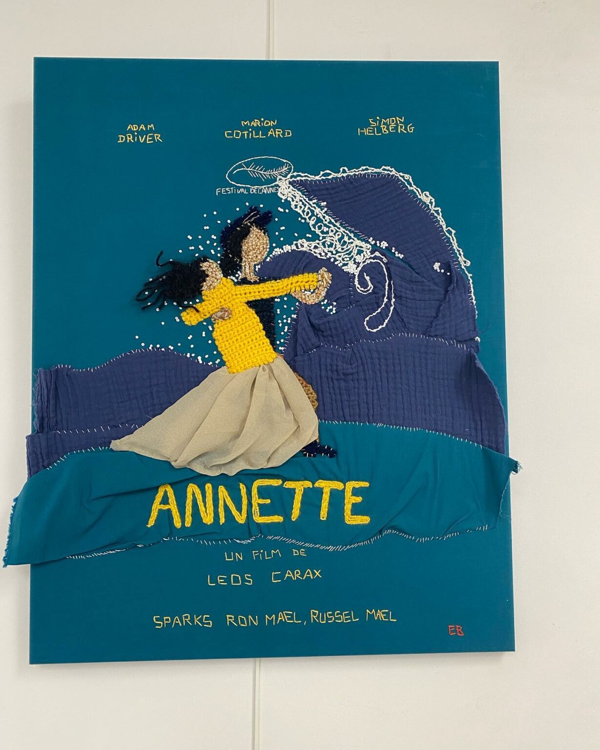 10 Movie-Inspired Embroideries By Emily Beer That Blend Cinema And ...