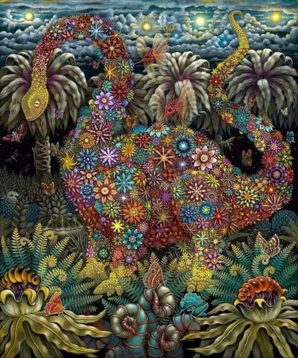 Robert S. Connett Reimagines The Mysterious Nature Of Microscopic Life ...