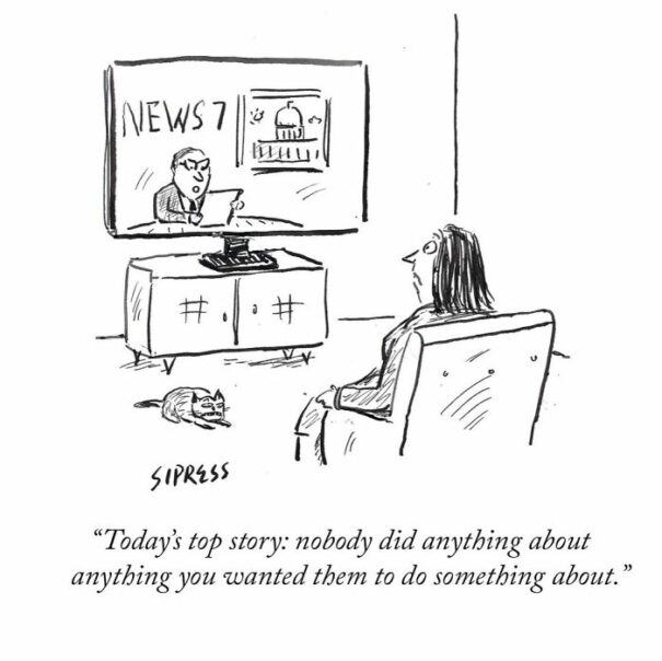 35 Funny David Sipress Cartoons Depicting The Social Landmines Of ...