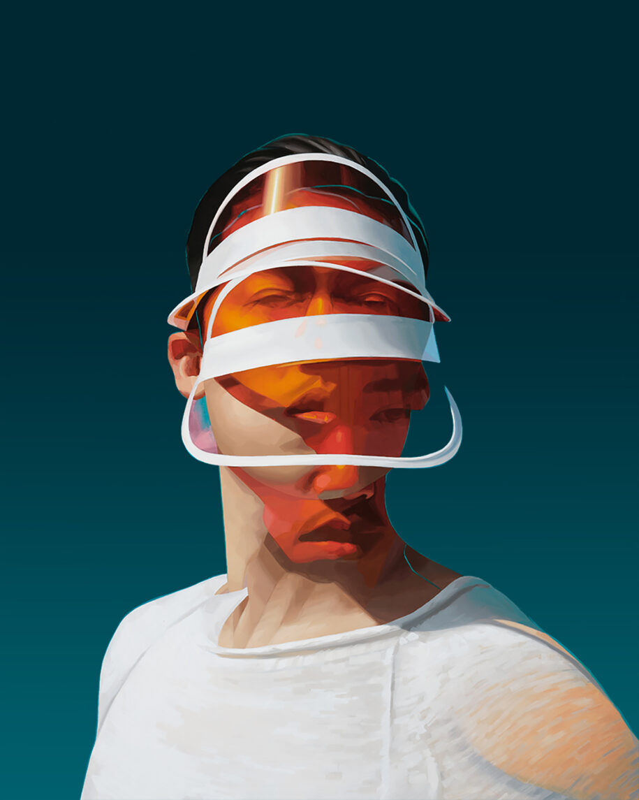 Light Gleams Off Shiny Blankets Wrapping David Rice’s Subjects In ...