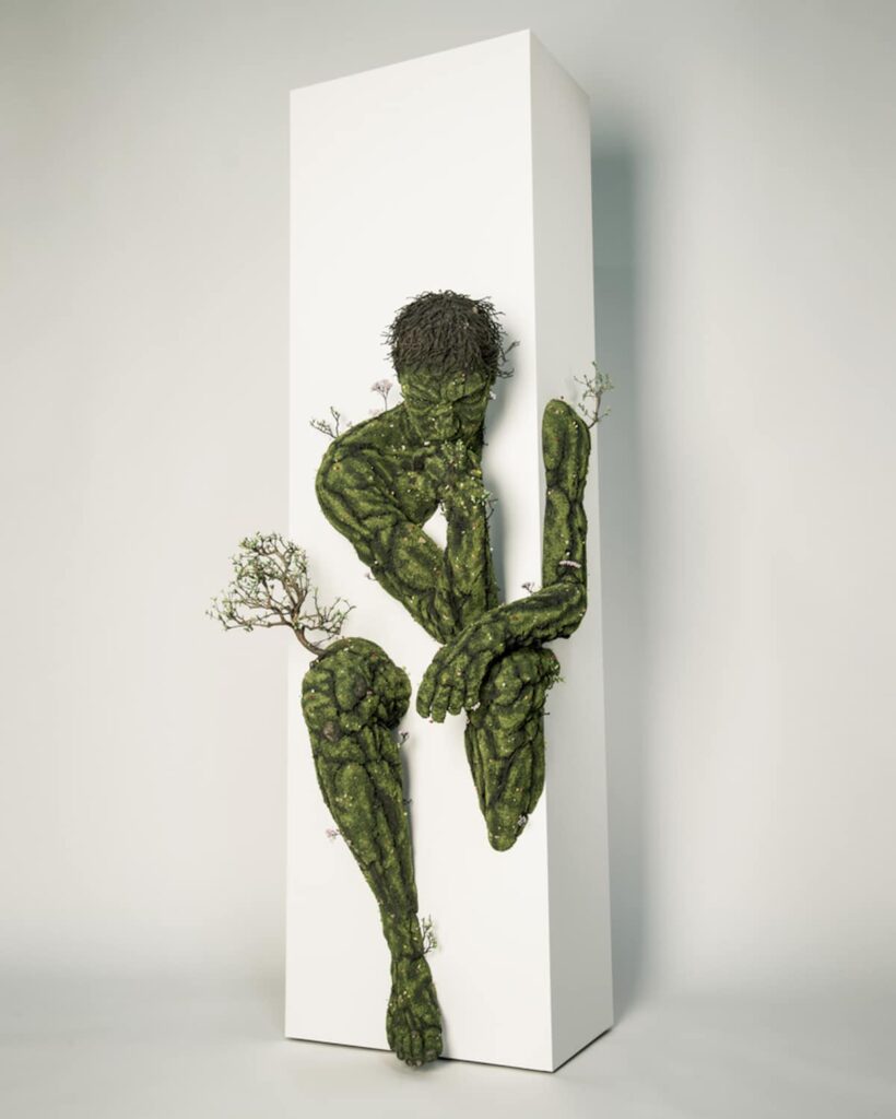 Artist Explores The Bond Between Nature And Man By Sculpting Meditative ...