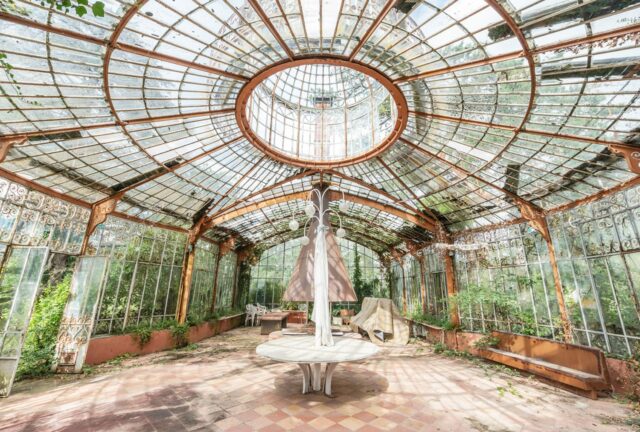 Romain Veillon Photographs Forgotten Greenhouses Overtaken By Lush ...
