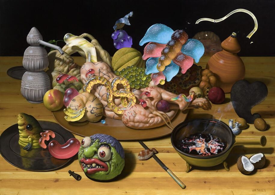 10 Grotesque Yet Seductive Visuals Painted By Christian Rex van Minnen ...