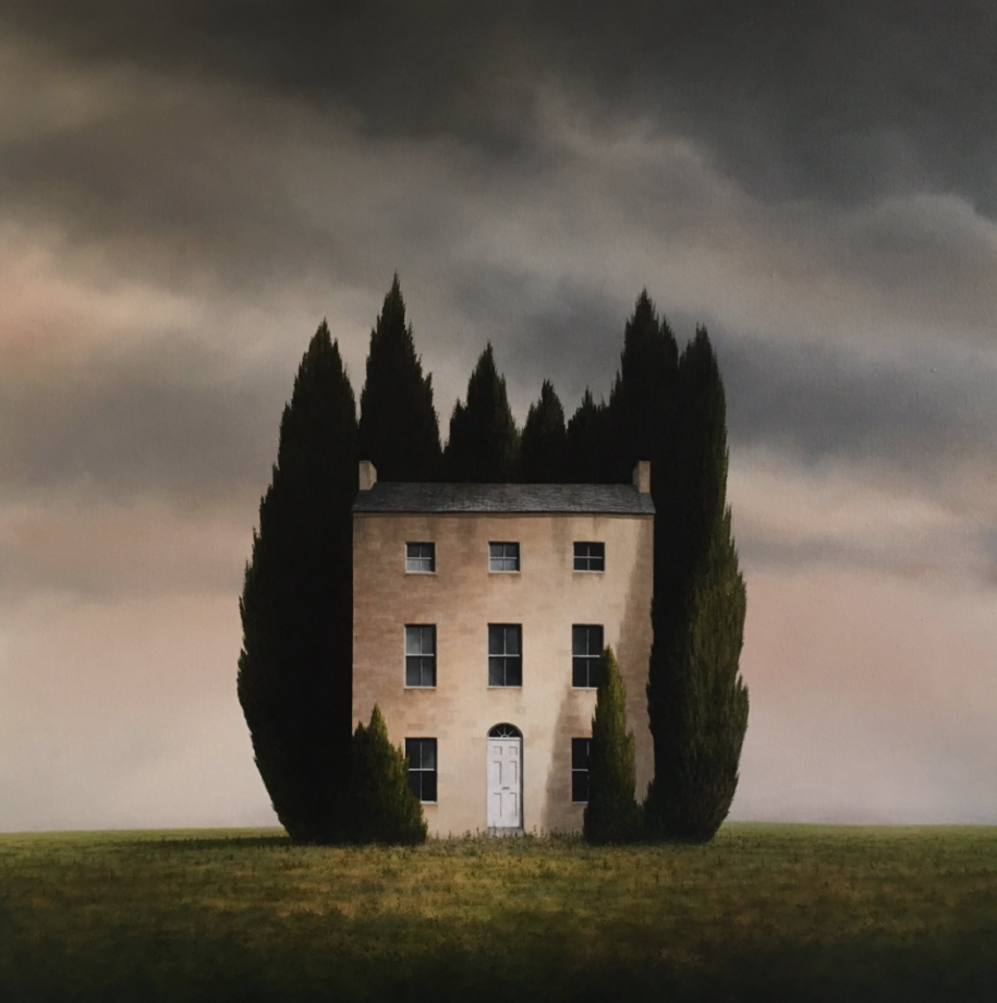 10 Surreal Paintings Of Isolated Places And Derelict Buildings By Lee ...